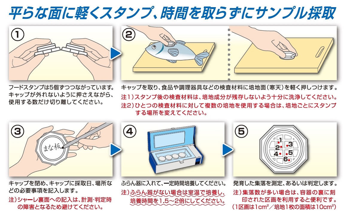 フードスタンプ® MLCB寒天（サルモネラ用） | 食品・環境検査分野 衛生管理関連サイト コスモ会 | 島津ダイアグノスティクス株式会社